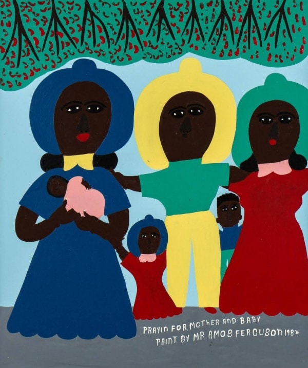 In Amos Ferguson’s Artworks, the Bahamas Is A Paradise Untouched By ...