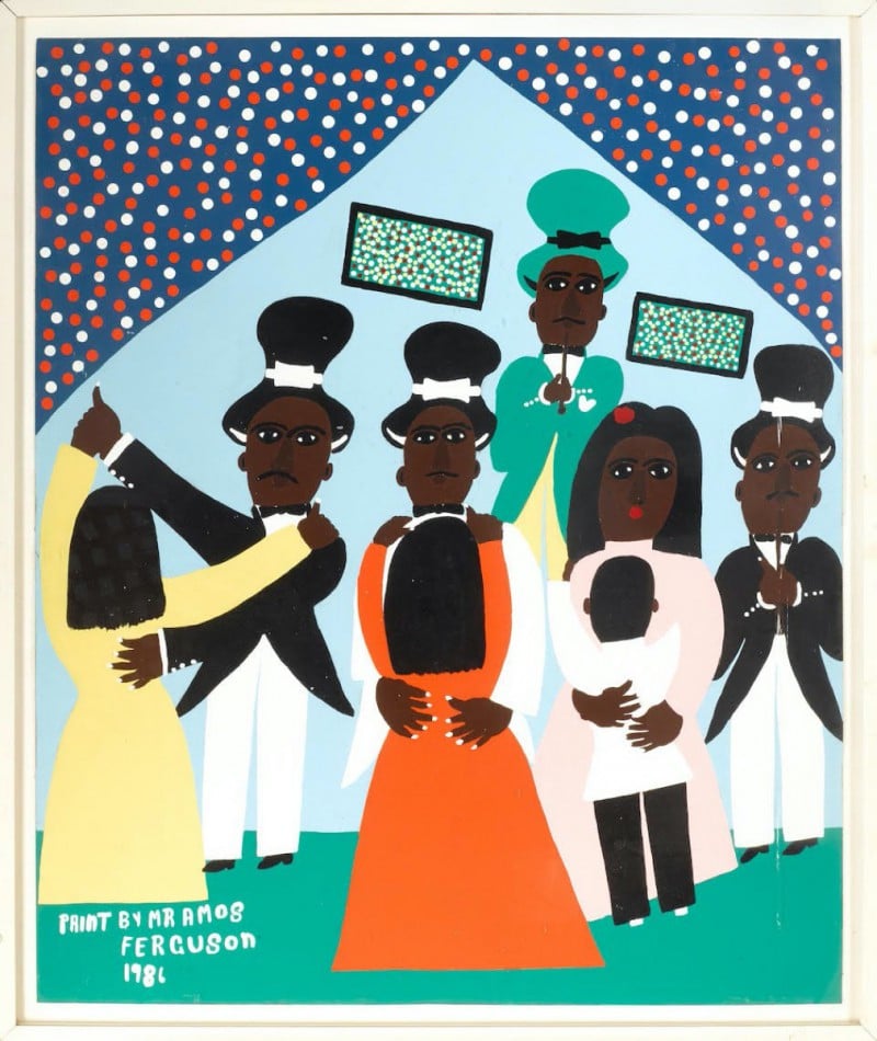 In Amos Ferguson’s Artworks, the Bahamas Is A Paradise Untouched By ...