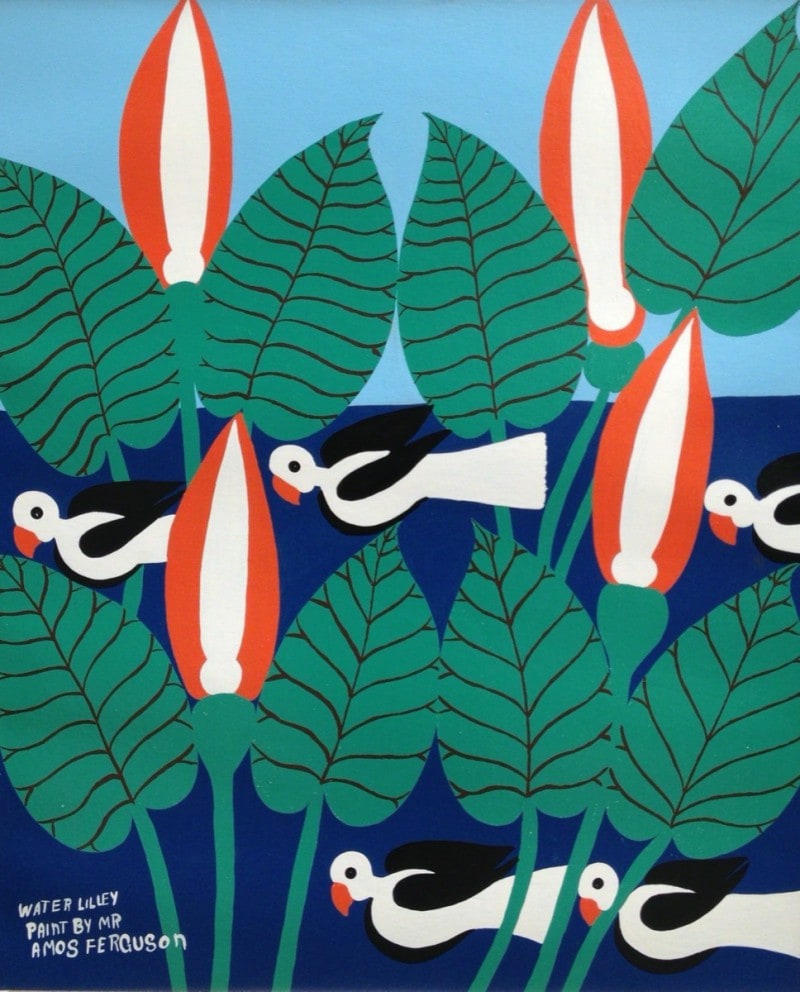 In Amos Ferguson’s Artworks, the Bahamas Is A Paradise Untouched By ...