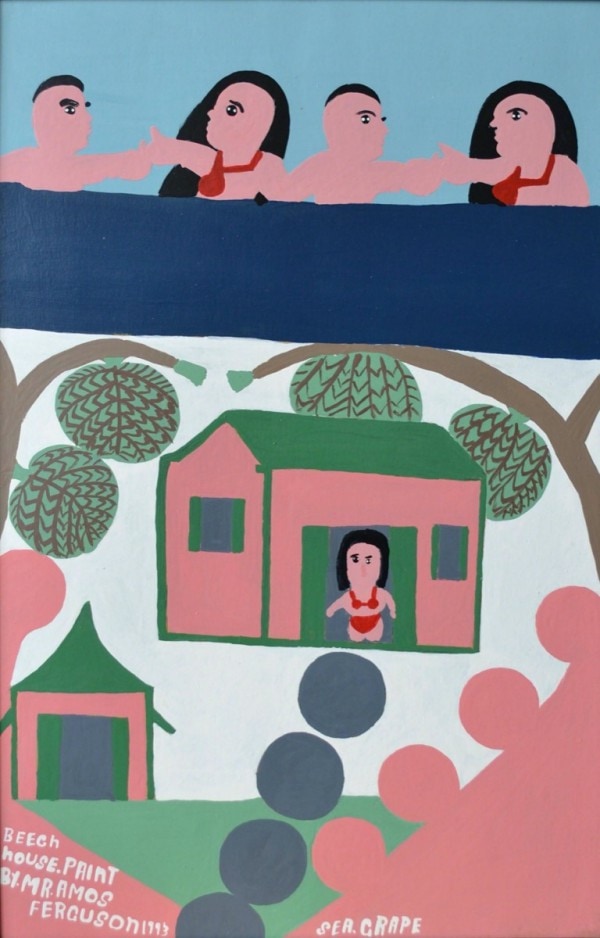 In Amos Ferguson’s Artworks, the Bahamas Is A Paradise Untouched By ...