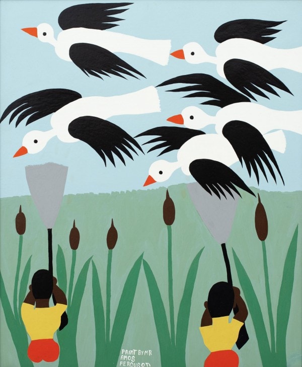 In Amos Ferguson’s Artworks, the Bahamas Is A Paradise Untouched By ...