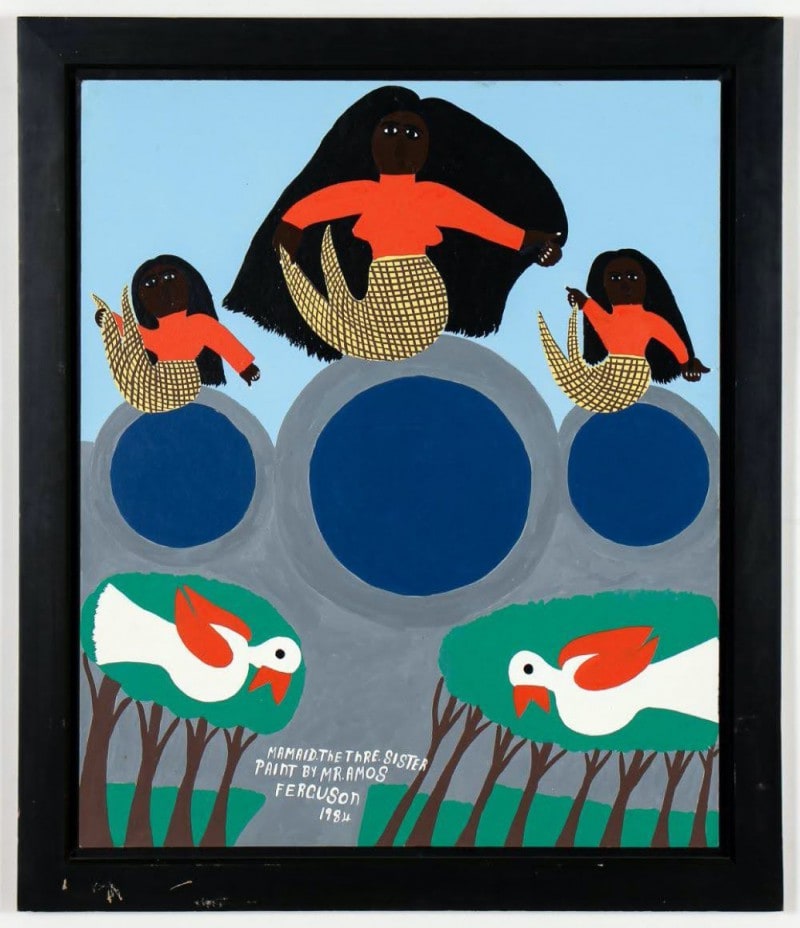 In Amos Ferguson’s Artworks, the Bahamas Is A Paradise Untouched By ...