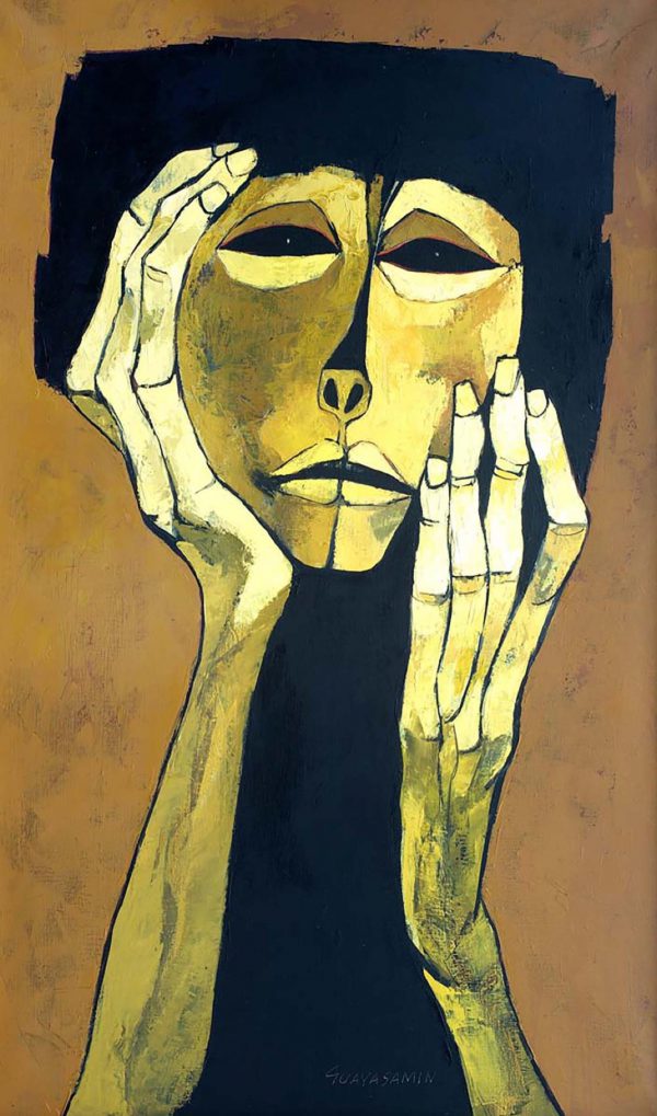 Art: Oswaldo Guayasamin, Image of the Fatherland, 1988 - Supamodu