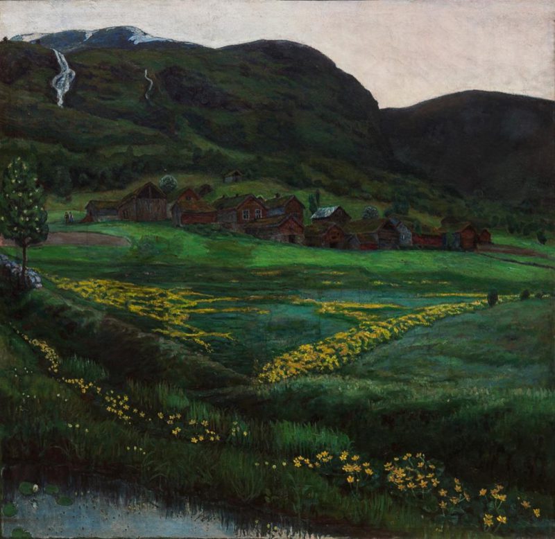 Art: Nikolai Astrup, Ice Queen, Undated - Supamodu