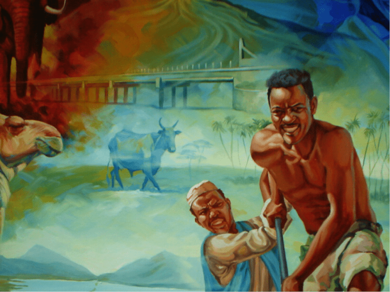 Social Realism Meets Coptic Motifs in Eritrean Artist’s Michael Adonai ...