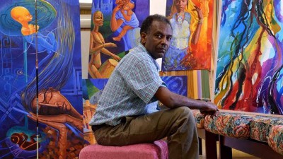 Social Realism Meets Coptic Motifs in Eritrean Artist’s Michael Adonai ...