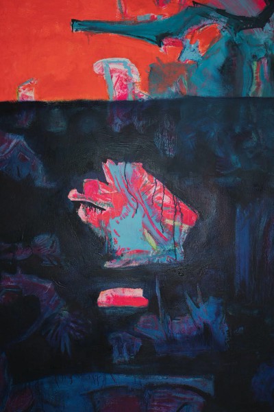 Cy Gavin’s Incendiary Paintings Shed the Neon Light on the Dark Spots ...