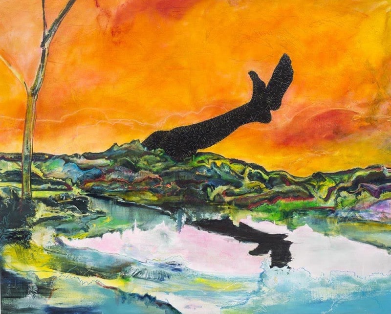 Cy Gavin’s Incendiary Paintings Shed the Neon Light on the Dark Spots ...